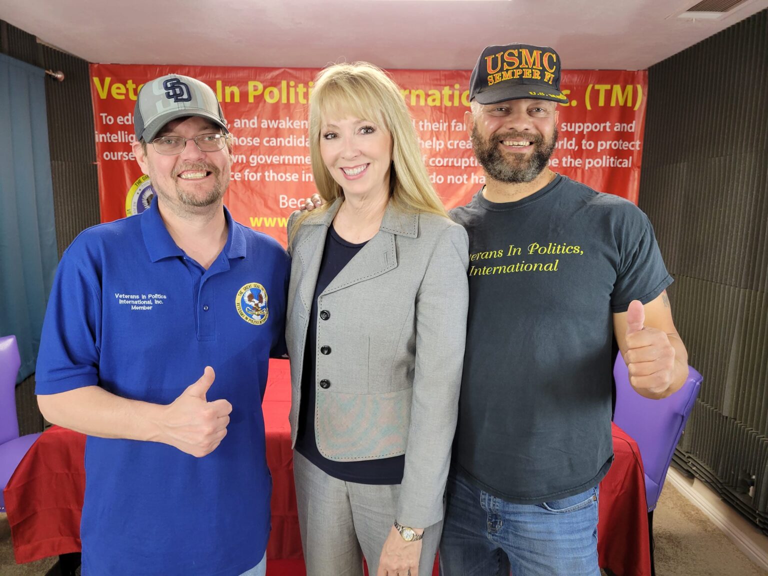 Suzan Baucum an inspiration to the Justice Court Bench! – Veterans In Politics International